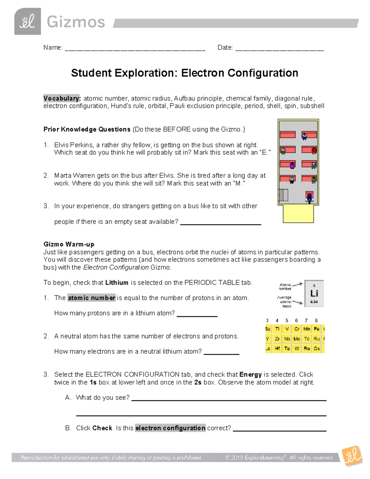 Annotated Electron Configuration Study Notes SE-1 - Studocu
