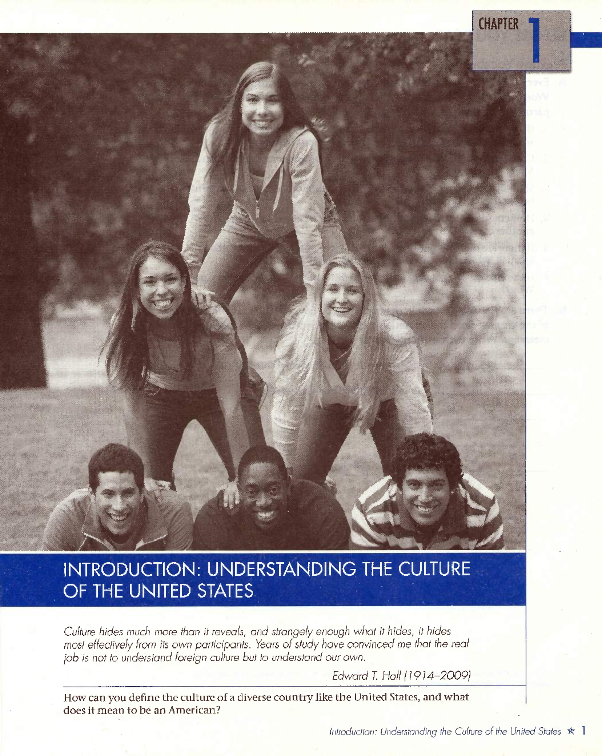 American Ways: Introduction to US Culture - Chapter 1 Highlights - Studocu