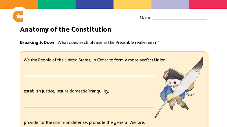 Anatomy of the Constitution: Breaking Down the Preamble and Articles ...