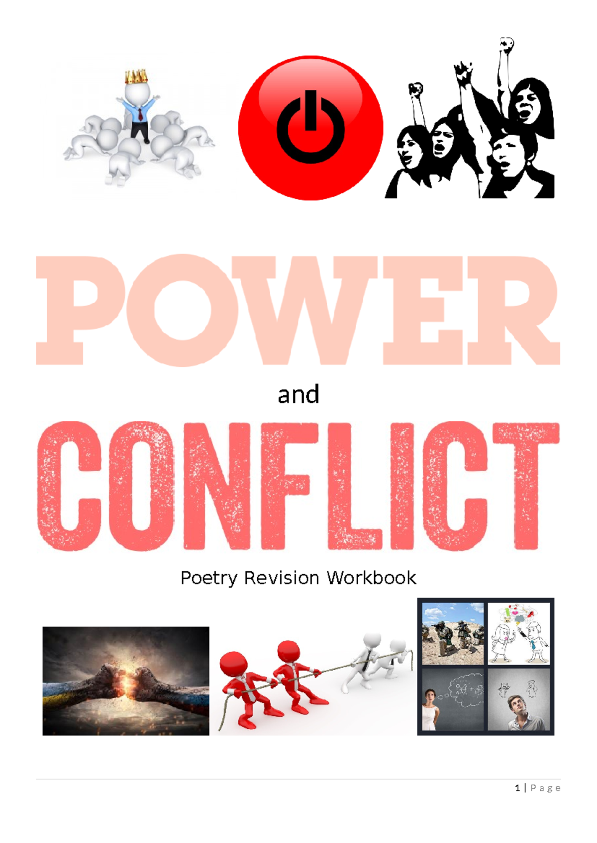 Power and Conflict Poetry Revision Workbook: Key Themes and Analysis ...