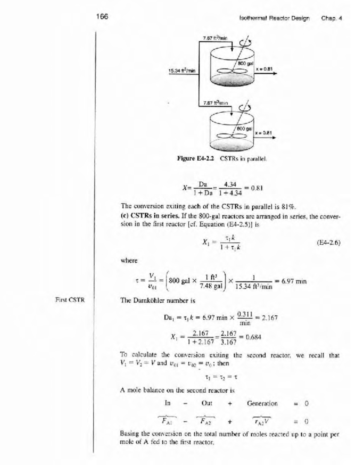 Isothermal Reactor Design (CHE 166) - Chapter 4 Overview and Analysis ...