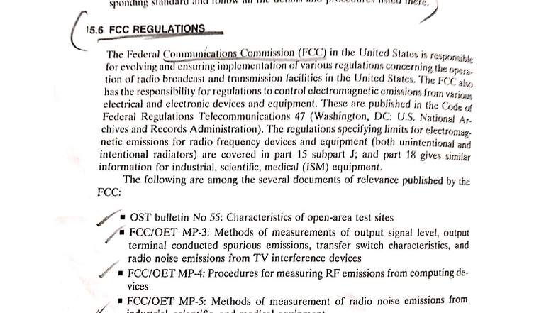 FCC Regulations on Radio Broadcast and Emission Standards - Studocu
