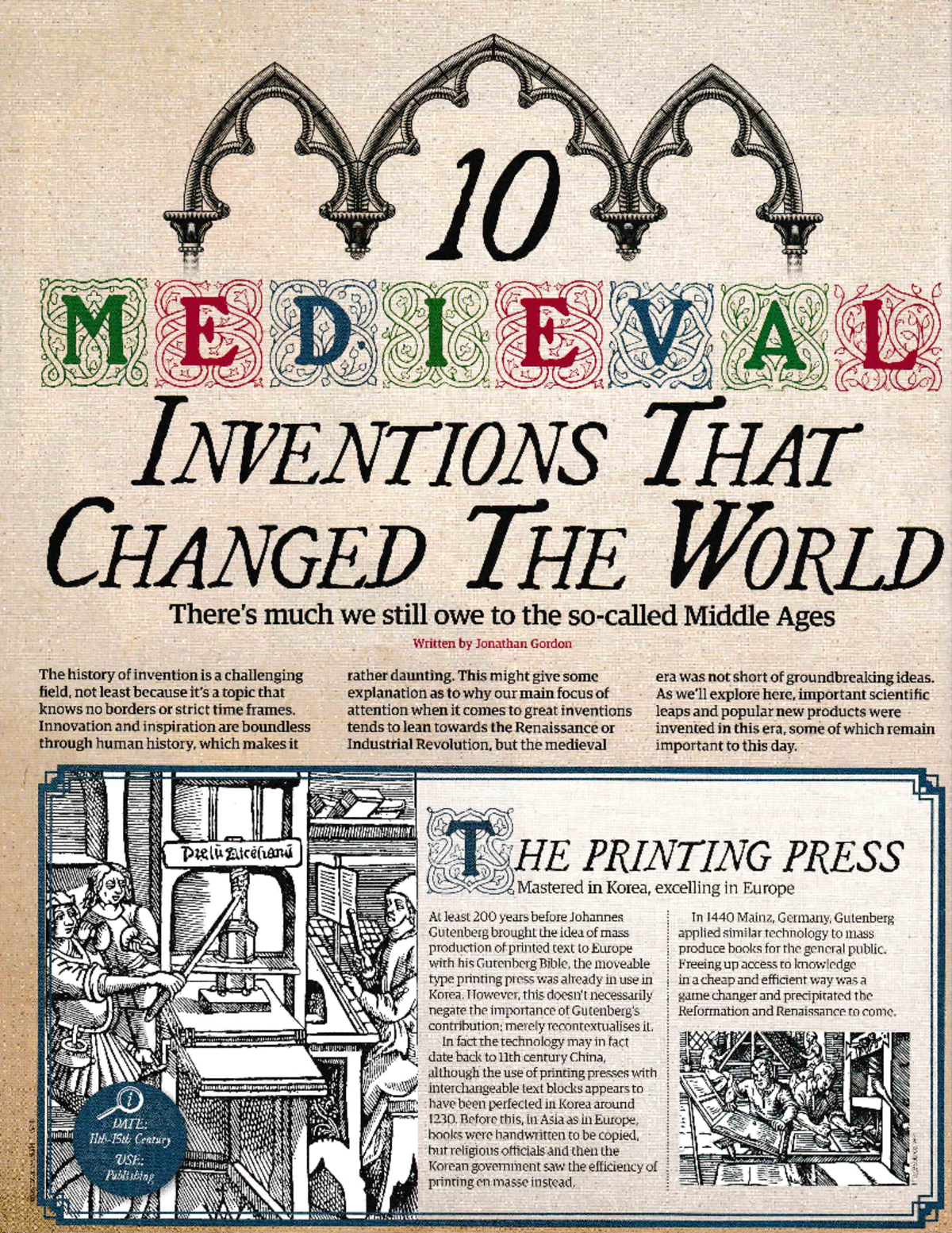 Medieval Innovations That Transformed the World: A Historical Overview ...