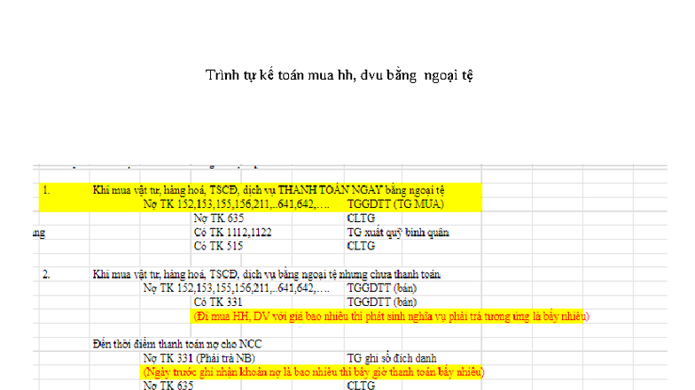 Cau1-Lth-KTTC2 - HHHHH - Kế toán Tài chính 2 - Trình tự kế toán mua hh ...