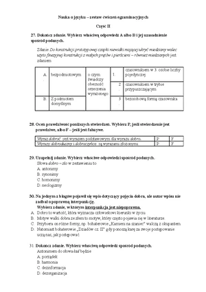 Epitety 4 b - sprawdzian - Konspekt lekcji języka polskiego w klasie 4 ...