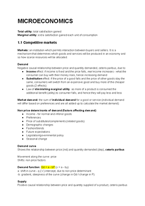 Economics Notes summary - CIE IGCSE ECONOMICS (0455) The Basic Economic ...