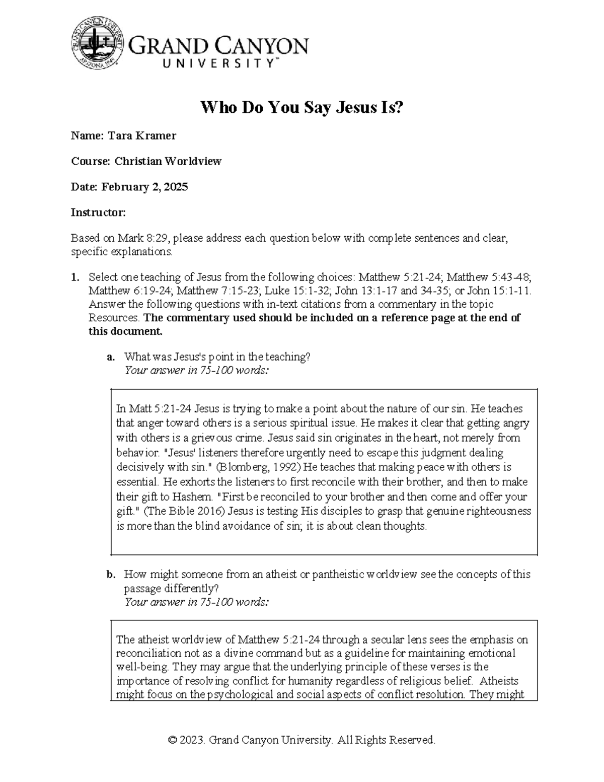 CWV-101-301-RS-T4Who Do You Say Jesus Is-Online - Who Do You Say Jesus ...