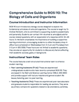 BIOS 110 - UIC - Biology of Cells and Organisms - Studocu