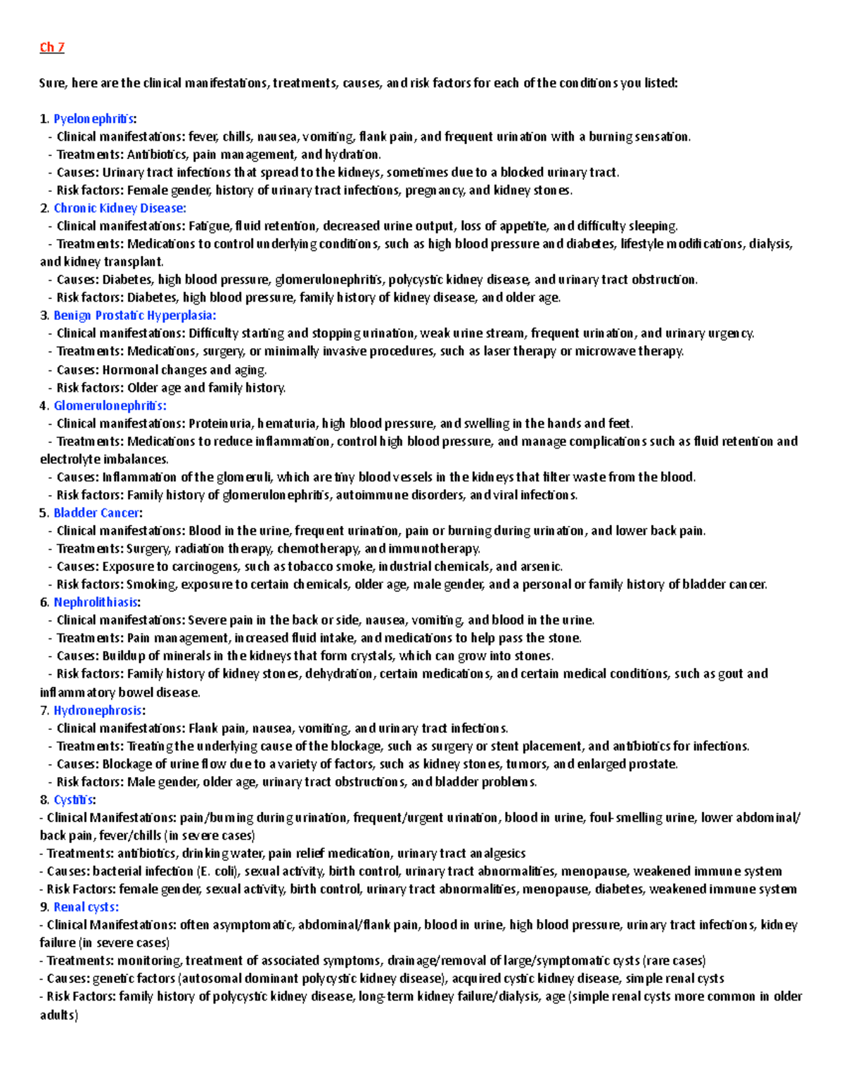 Pathophysiology Module 2 Final Exam Study Guide 2023 - Studocu