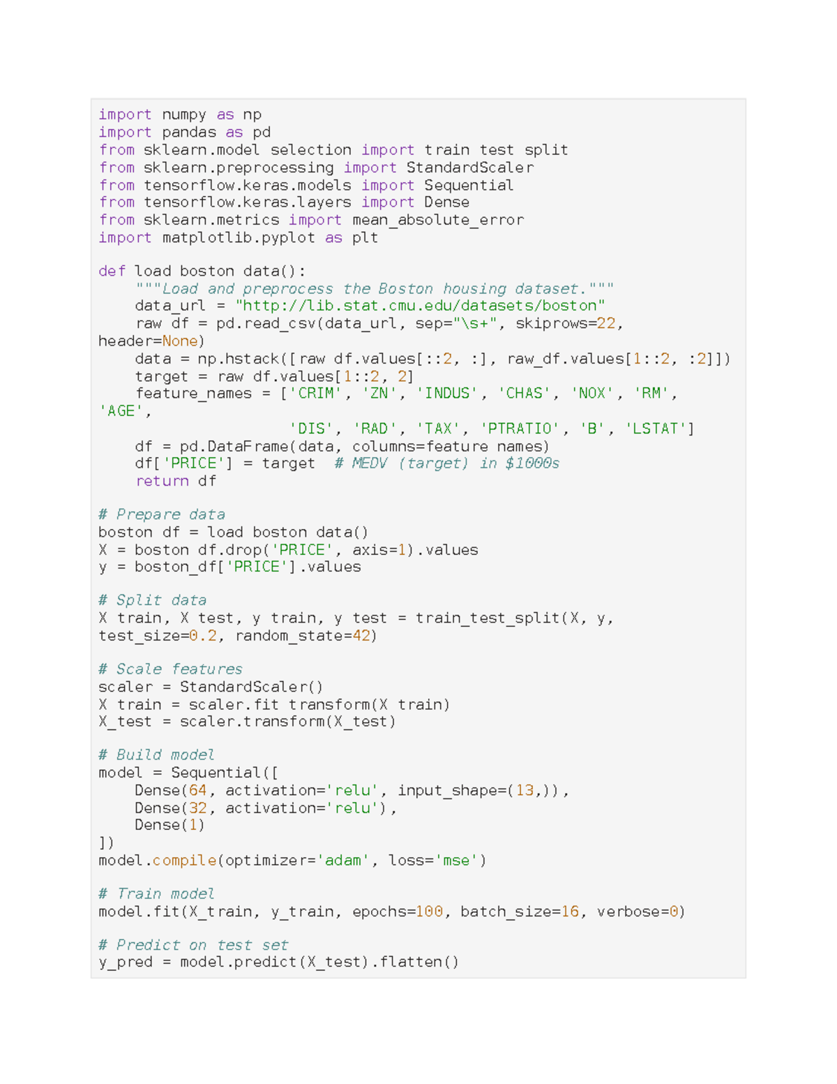 Vertopal.com lab1 - Deep Learning Output Lab 1 - import numpy as np import pandas as pd from ...
