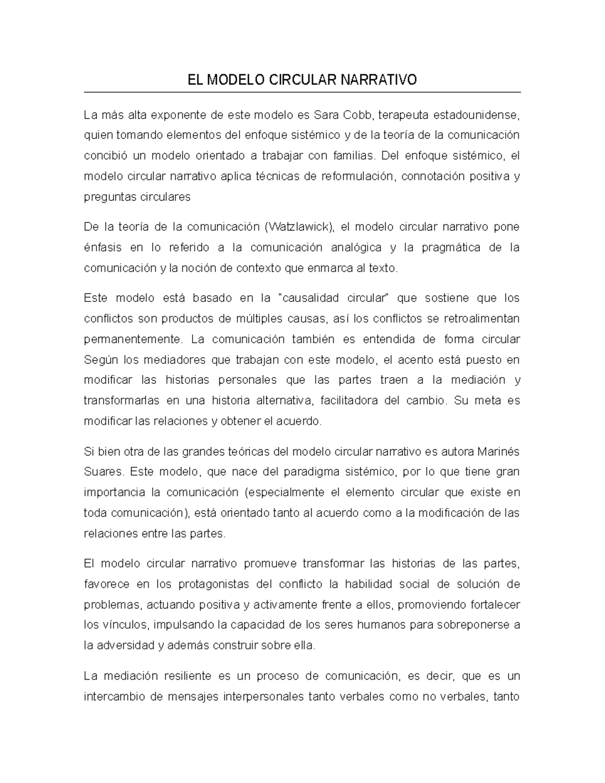 232833141 El Modelo Circular Narrativo - EL MODELO CIRCULAR NARRATIVO ...