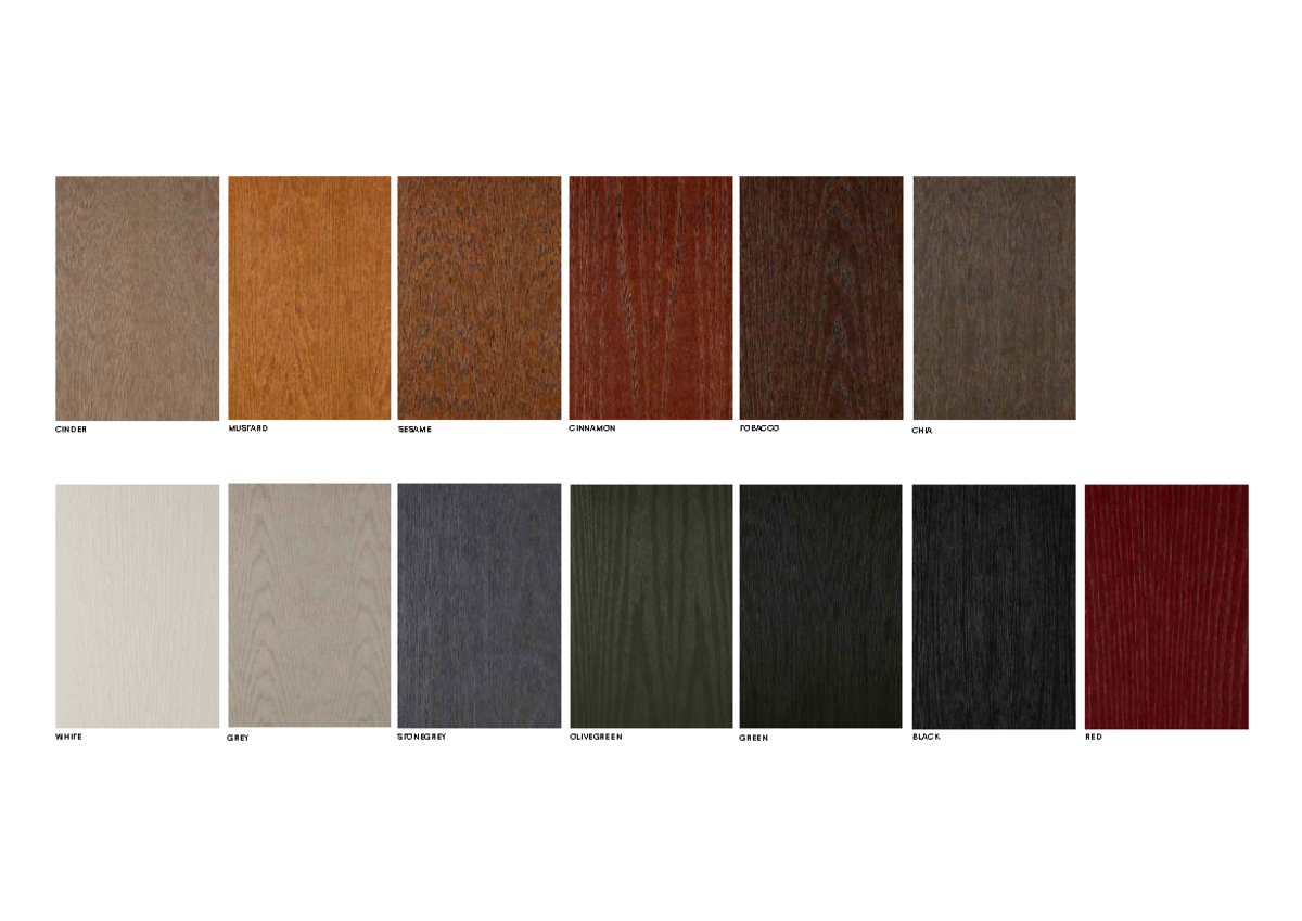 6. Color Chart - please reffer to the file - Ambition takes a good ...