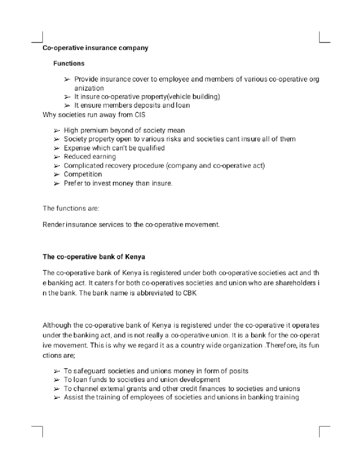 Cooperative structure continuation Phoenix - insurance company ...