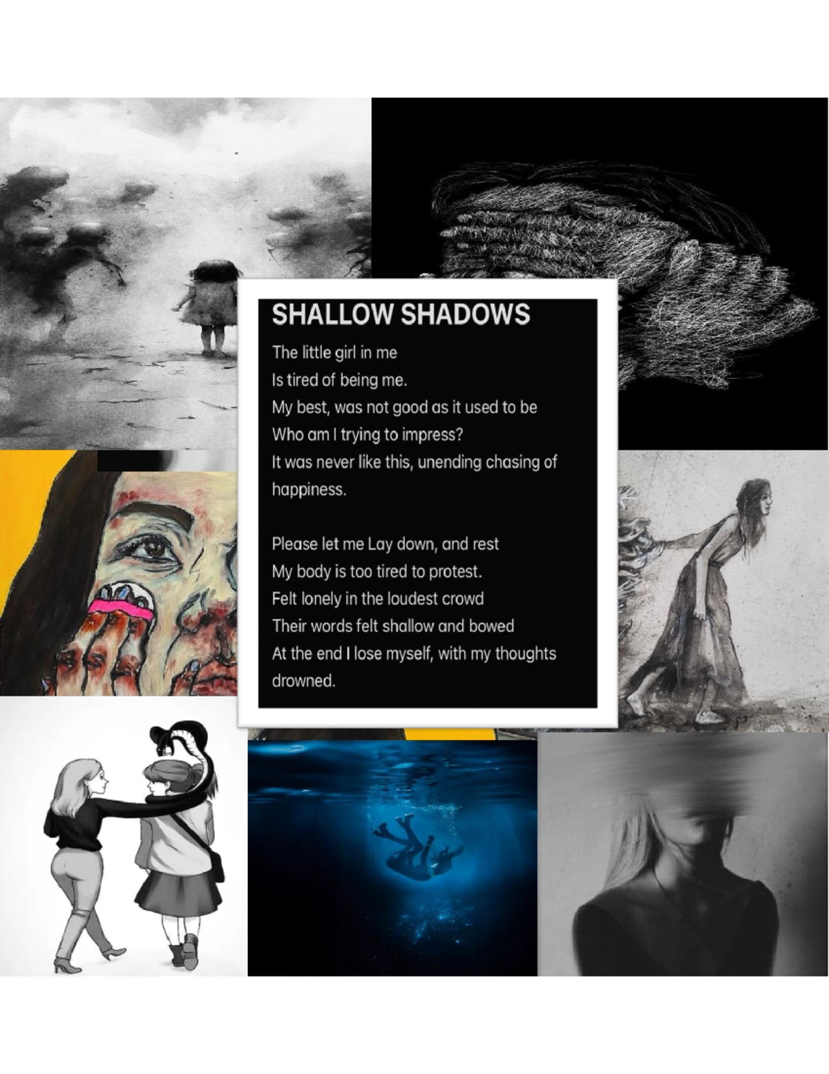 SHALLOW SHADOWS: A Poem of Inner Struggles and Loneliness - Studocu