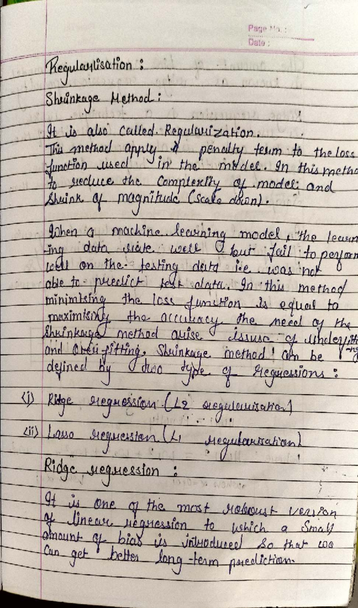 ML Unit 2 & 3: Regularization, Neural Networks, and Decision Trees ...