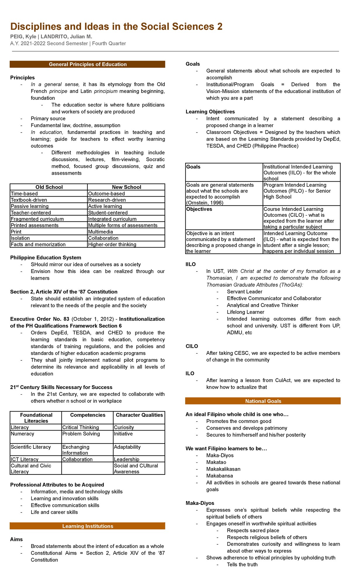 DISS 2 4TH - Diss REVIEWER - Disciplines and Ideas in the Social ...