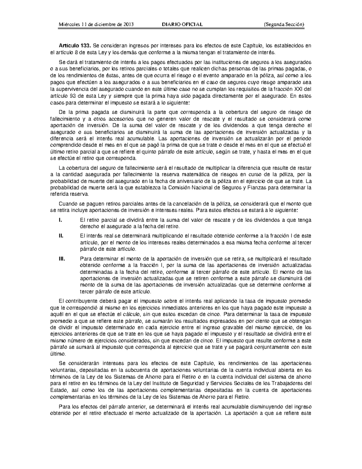 Artículo 54 LISR: Retención de Impuestos sobre Intereses - Studocu