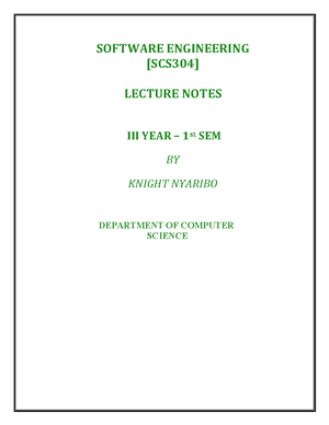 SCS 101 - Introduction TO Programming II - MURANG’A UNIVERSITY OF TECHNOLOGY SCHOOL OF COMPUTING ...