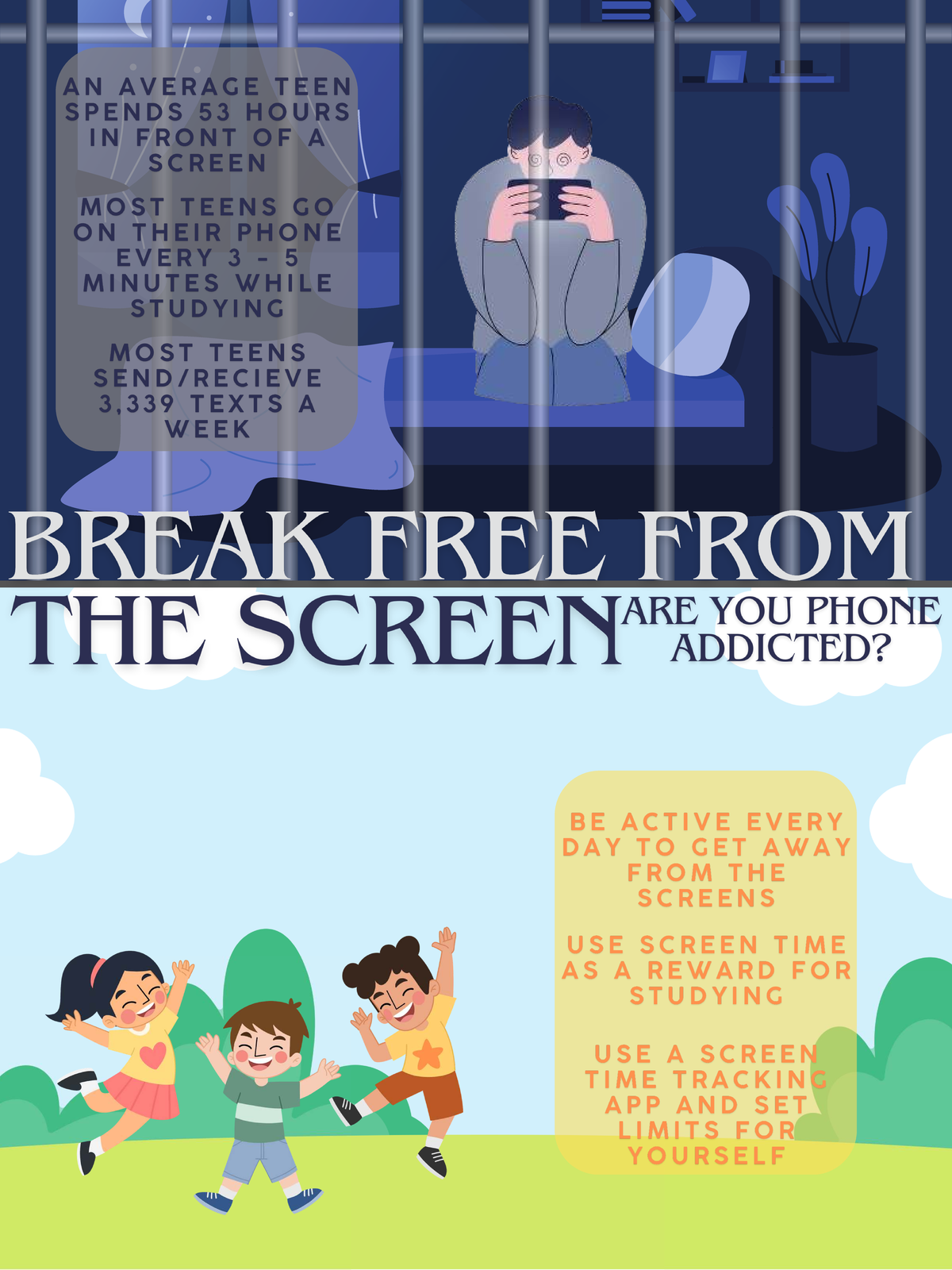 Phone Addiction PSA: Strategies to Manage Screen Time - Studocu