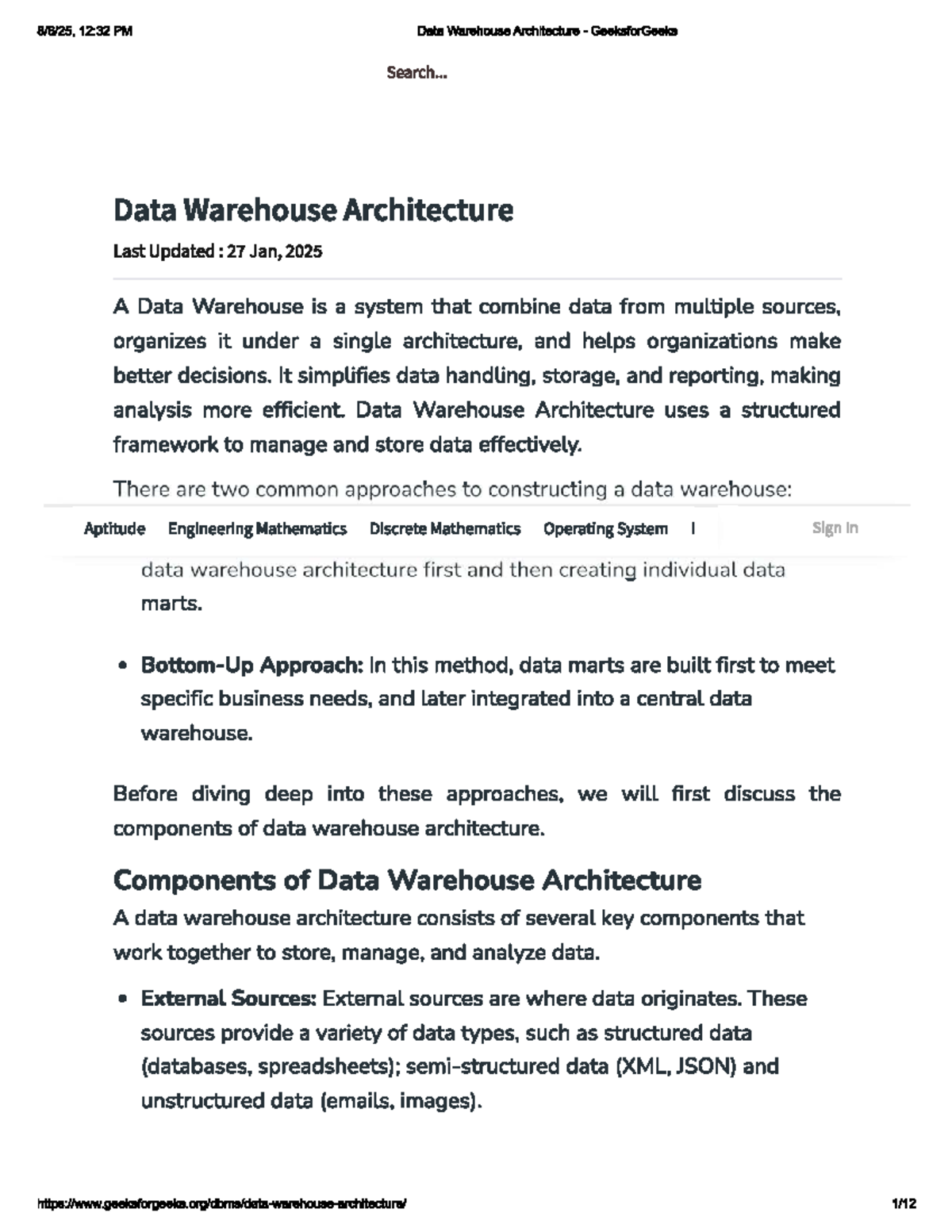 Data Mining Concept Hierarchy Overview - DM 101 - Studocu