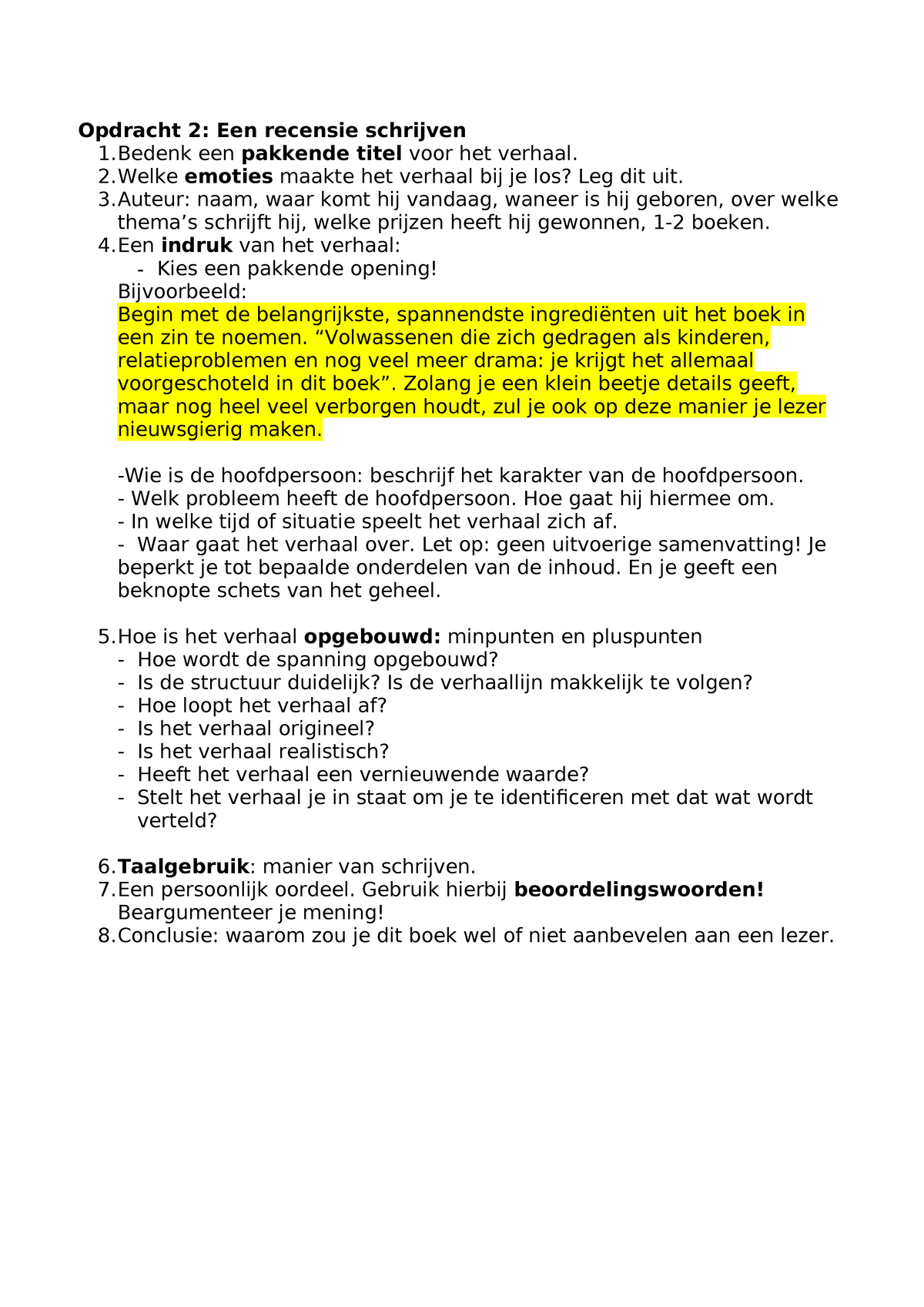 Recensie Schrijven: Structuur en Beoordelingen van Literaire Werken ...