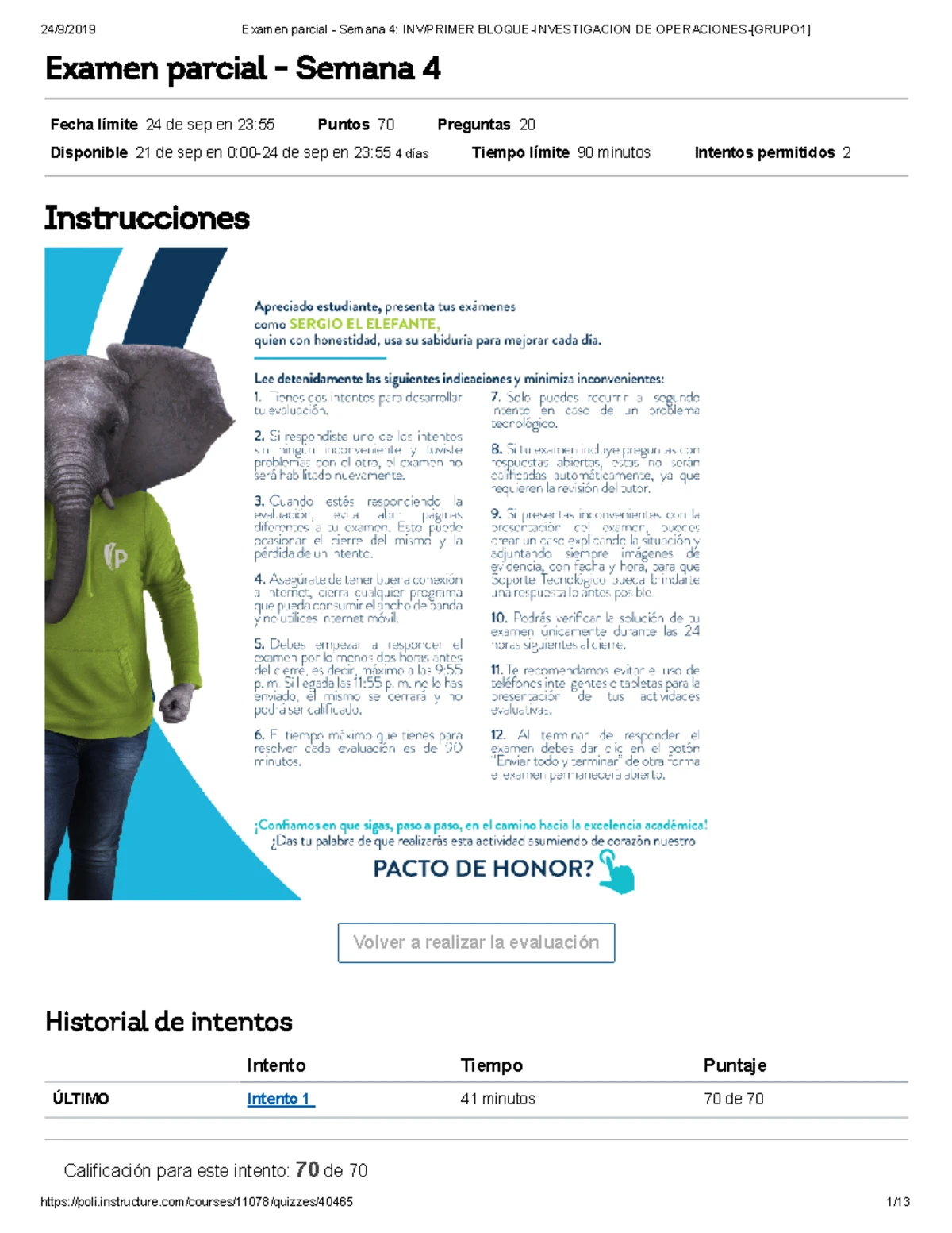 427314023 Examen Parcial Semana 4 Investigacion de Operaciones - Examen parcial - Semana 4 Fecha ...