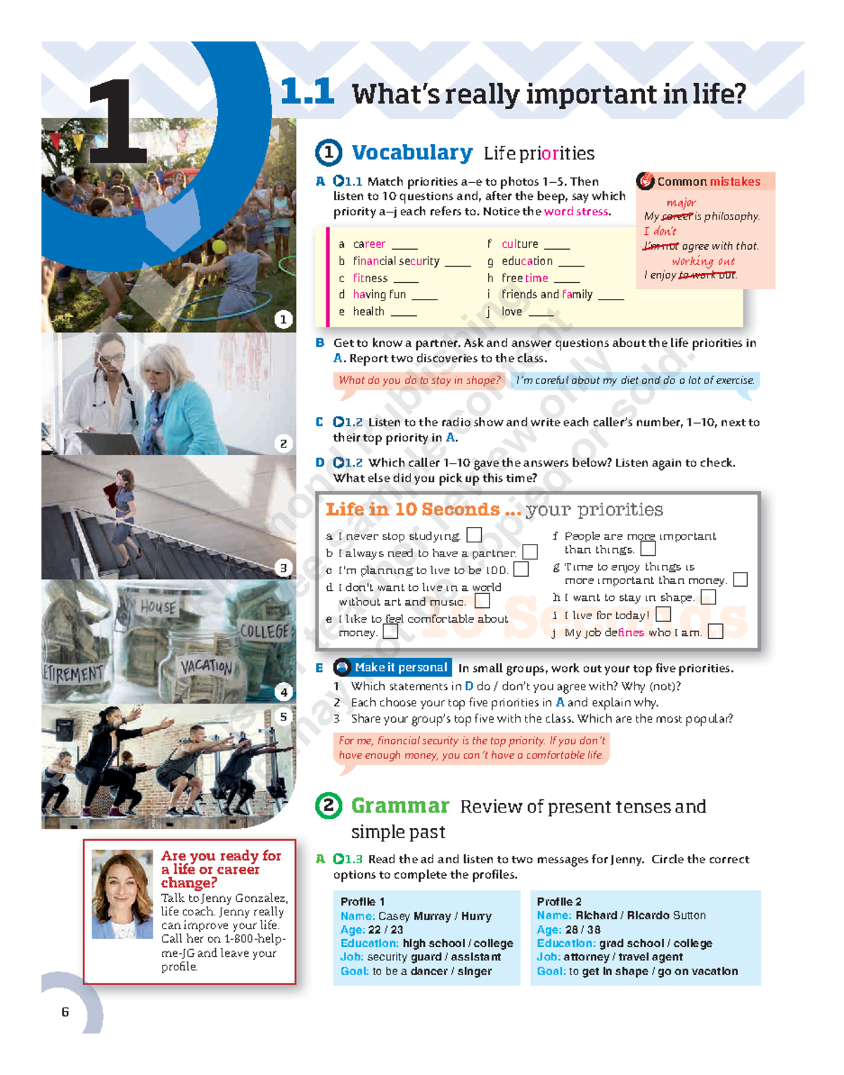 English Id 2 2nd Edition Student Book - Key Life Priorities and Advice ...