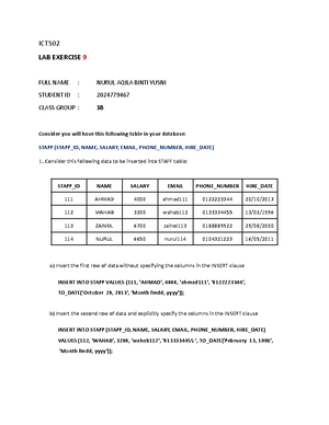 Programming 4 - tutorial - Write a complete C++ program to perform the following tasks: a) Enter ...