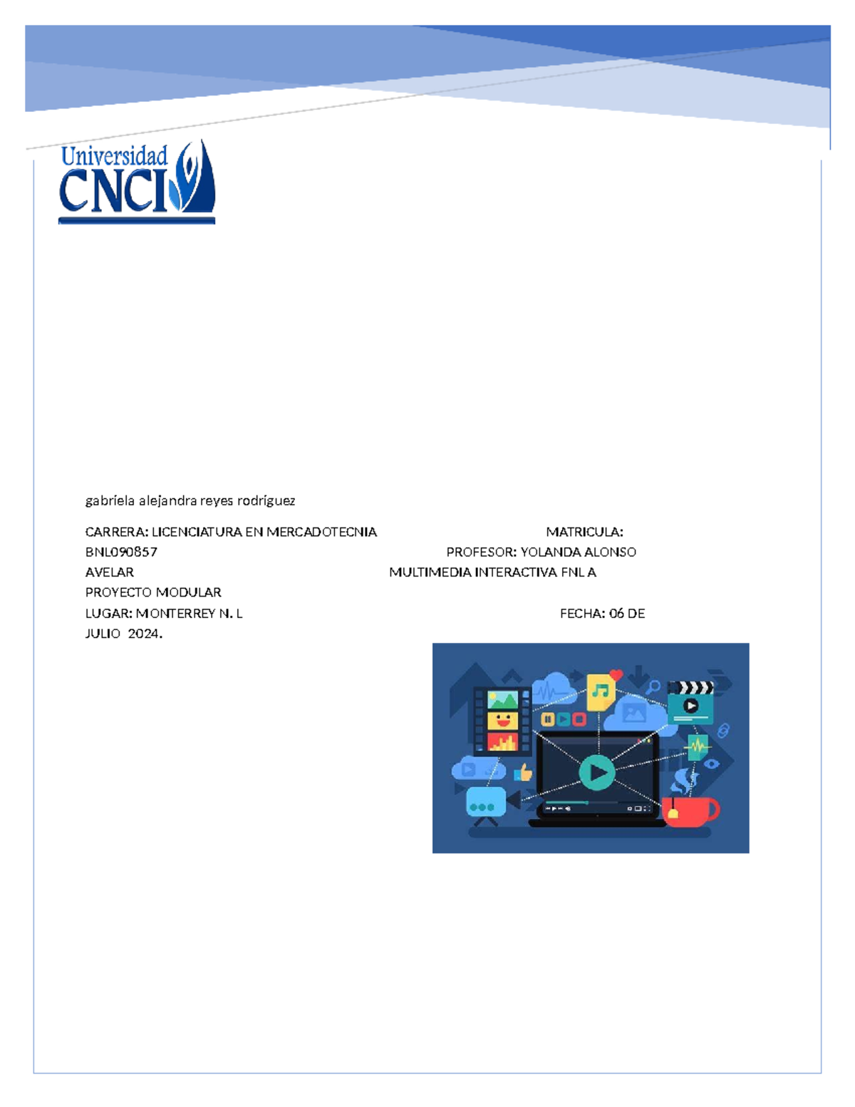 Actividad 1: Elementos Clave de la Multimedia Interactiva FNL A - Studocu