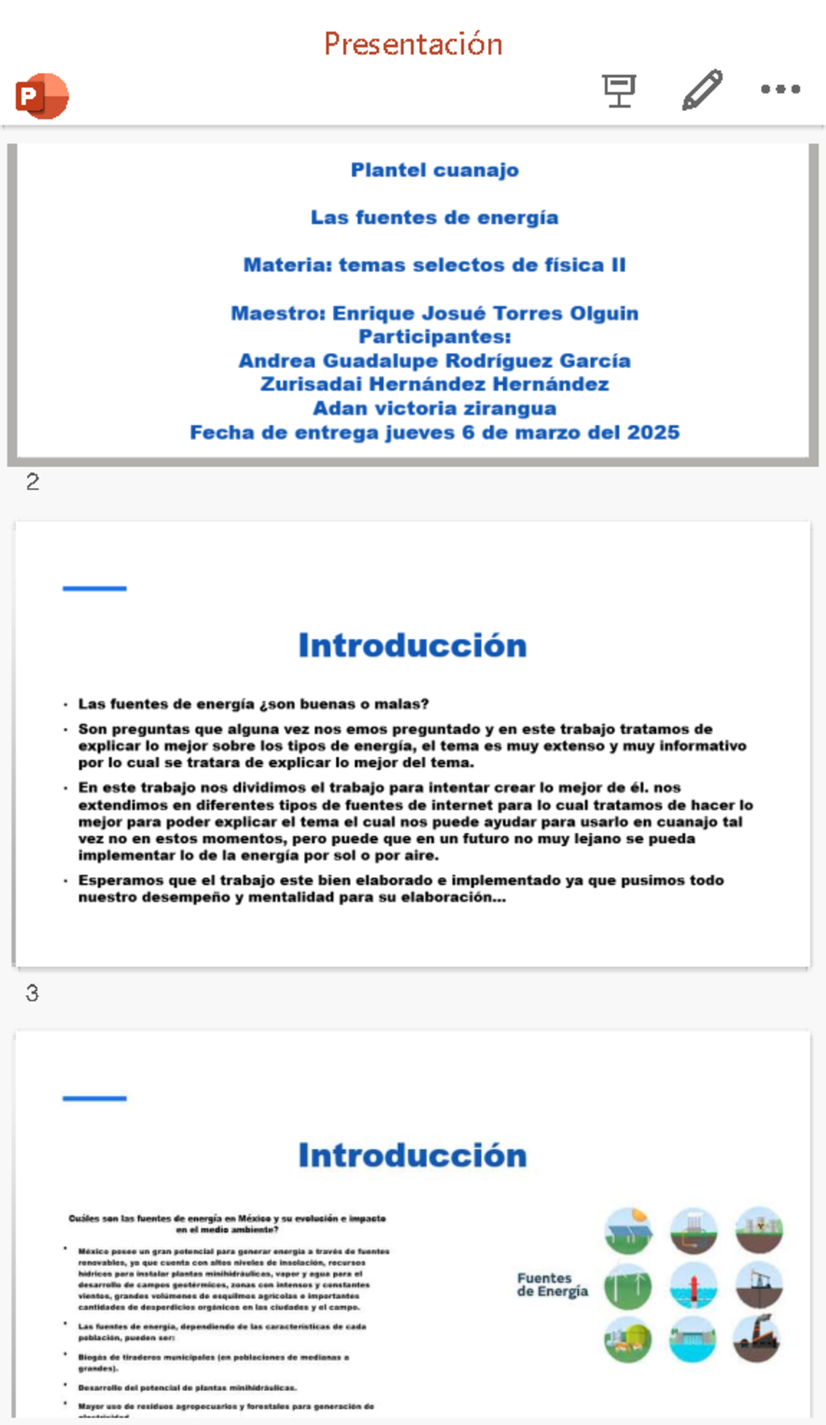 Presentación - Espero sea de ayuda ;) - Presentación P Plantel cuanajo ...