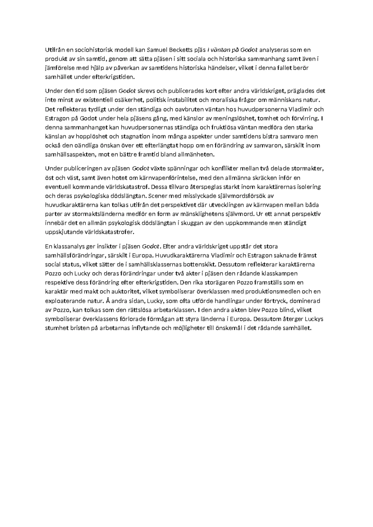 Retorikens Stilfigurer: En Översikt av Olika Typer och Exempel - Studocu