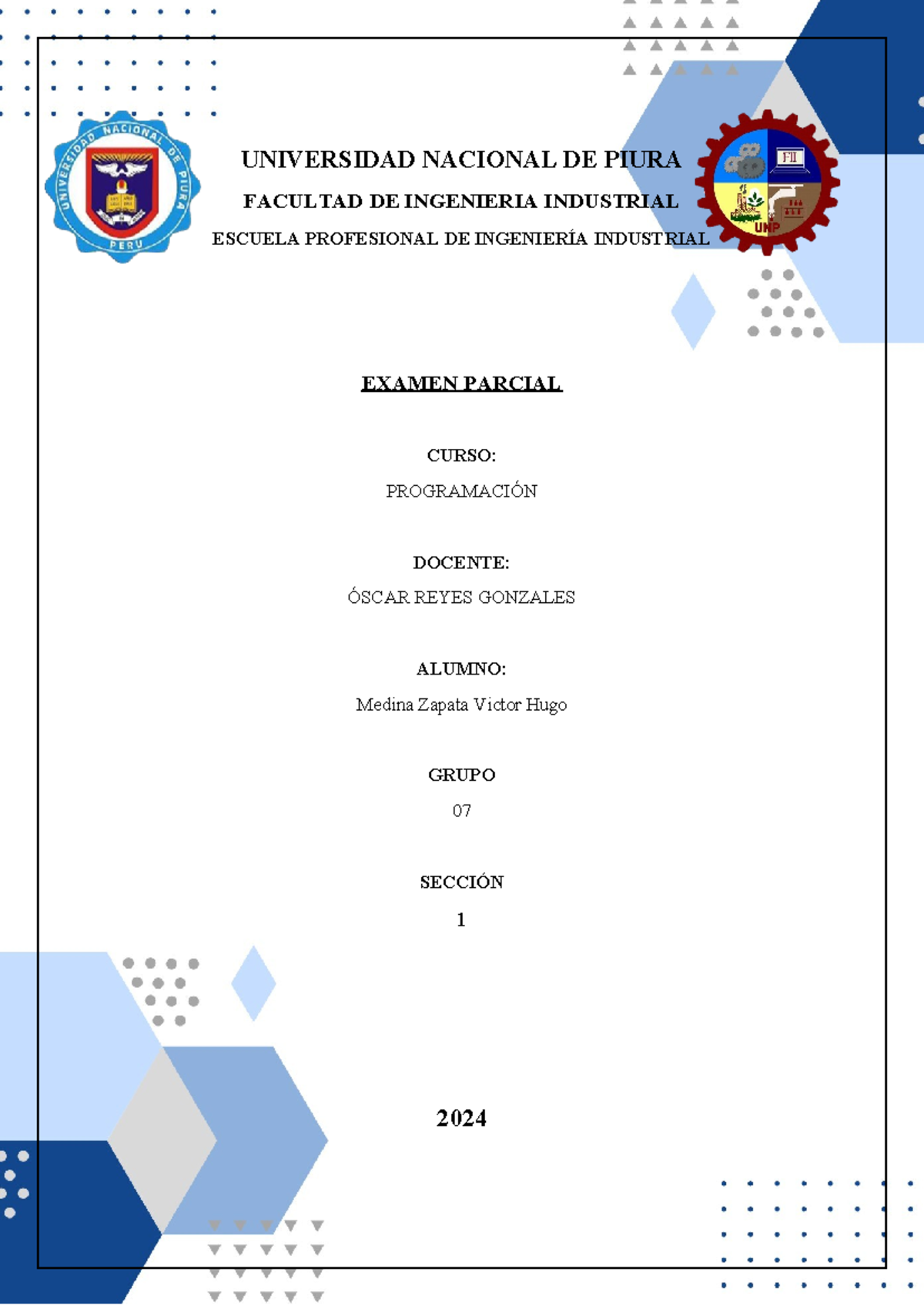 Examen Parcial - 1- Escriba un programa en Python para gestionar una ...