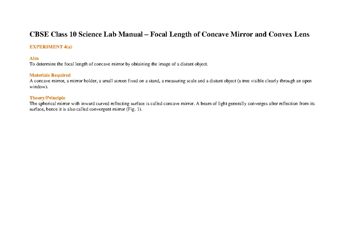 CBSE Class 10 Science Lab Manual – Reactivity Series - CBSE Class 10 ...