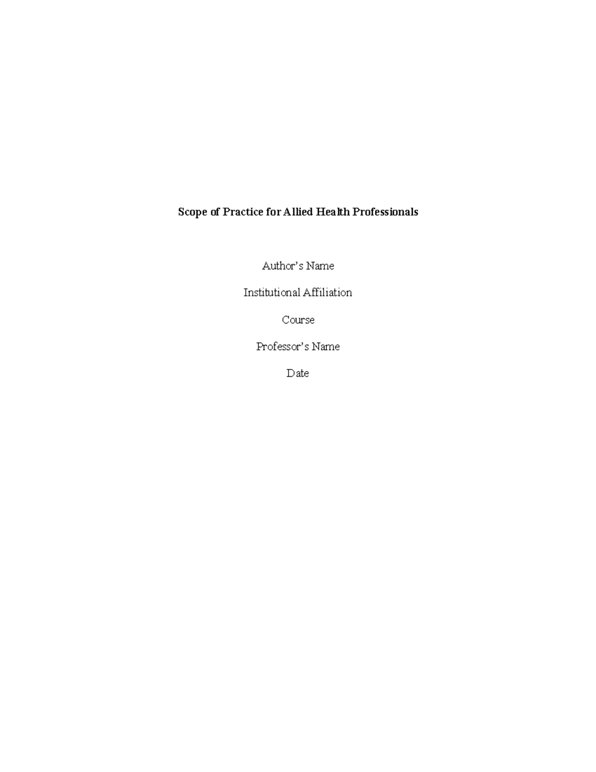 Scope of Practice: Pharmacy Technicians & Phlebotomists in Allied ...