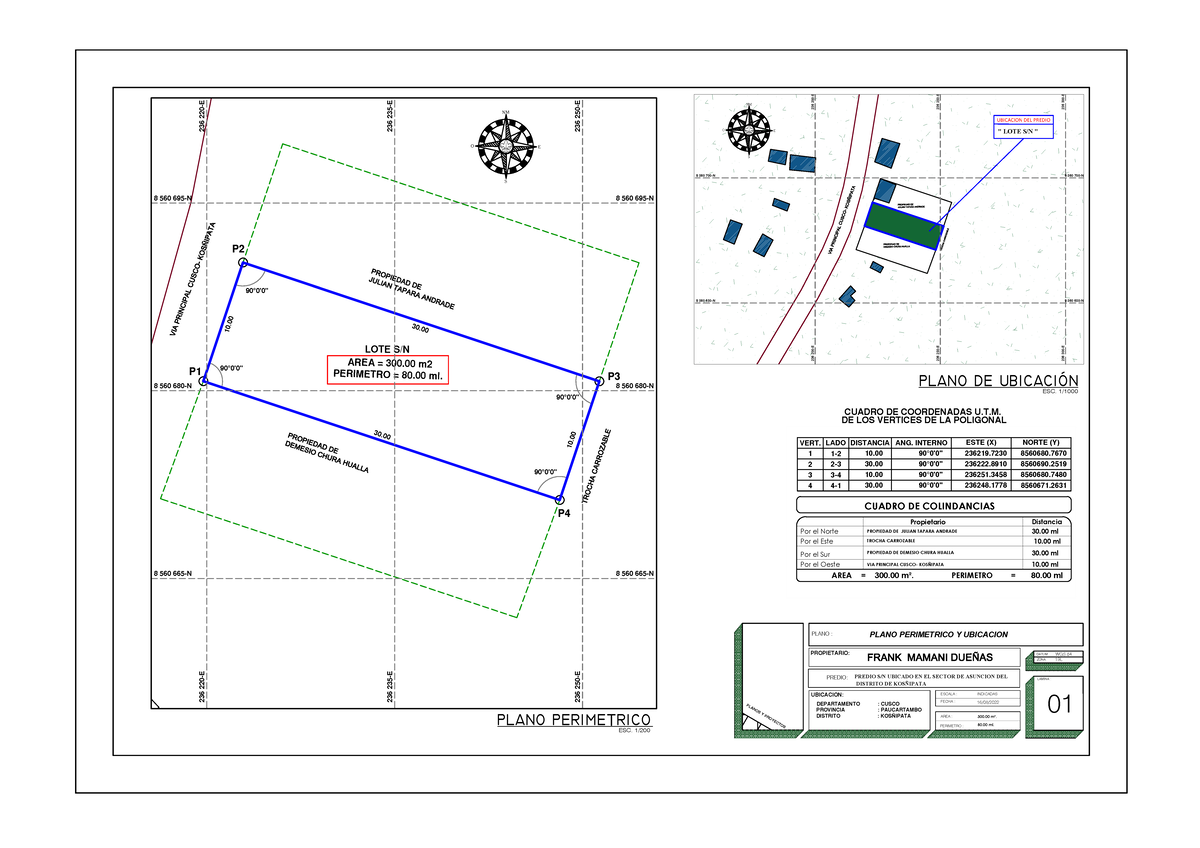Plano perimetrico - 236 200-E 236 200-E 236 250-E 236 250-E 236 300-E 236 300-E 8 560 650-N 8 ...