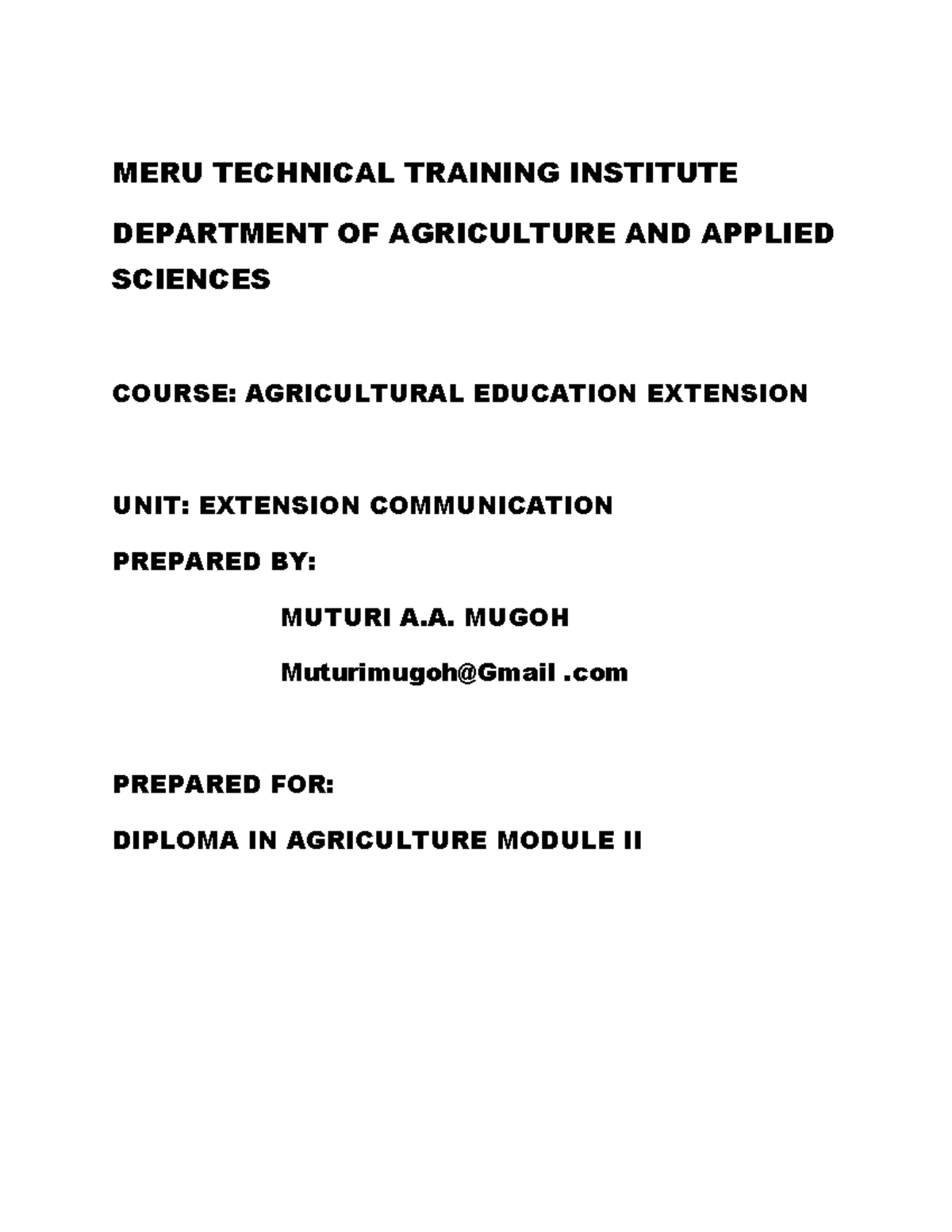 Effective Agricultural Extension Communication Strategies for Farmers ...