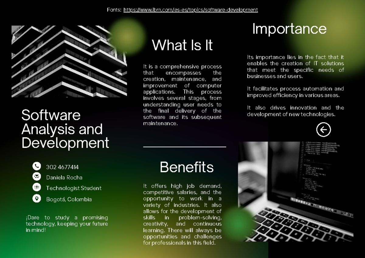 Fonts: Software Analysis & Development 302 - Overview and Benefits ...