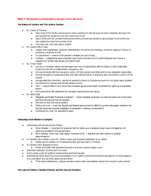 Final Notes - Week 10: Intro to Roman Law Overview: Roman Law ...