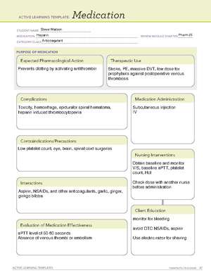 Fentanyl ATI medication template - ACTIVE LEARNING TEMPLATES ...