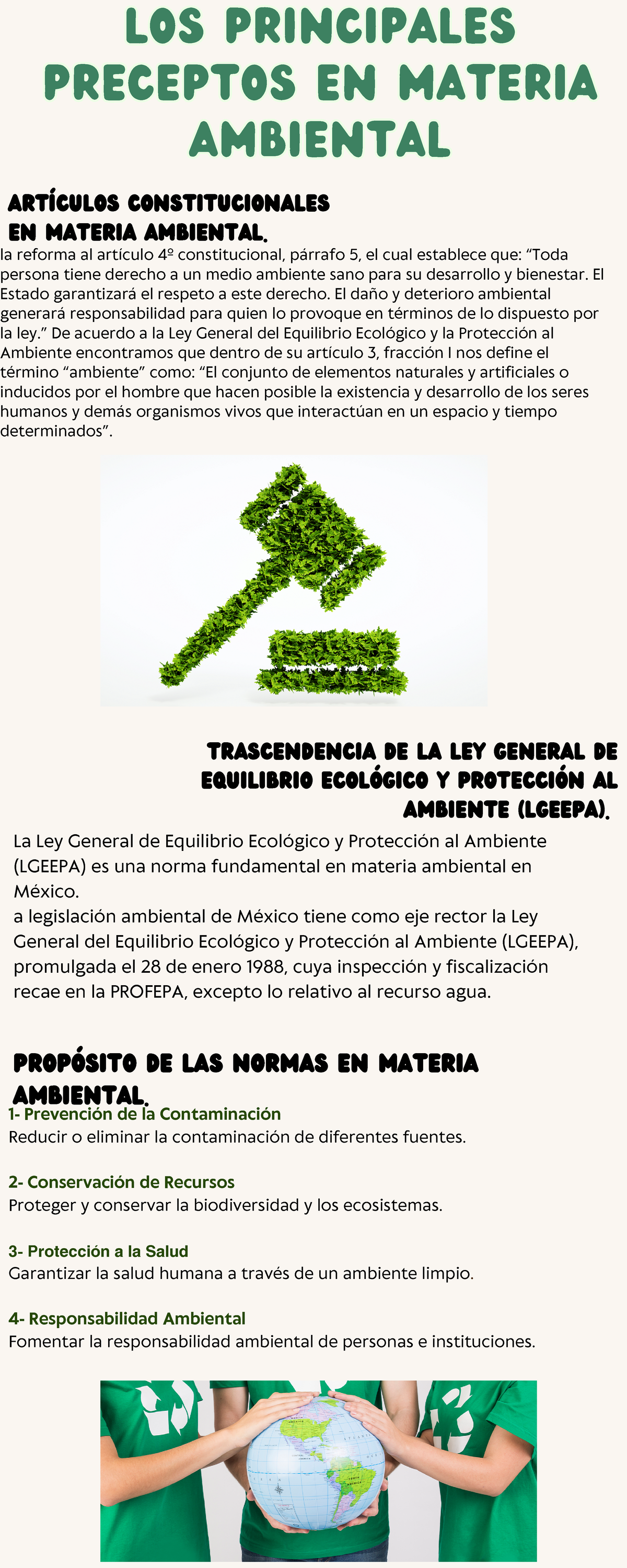 Infografía sobre la Ley General de Equilibrio Ecológico (LGEEPA) - Studocu