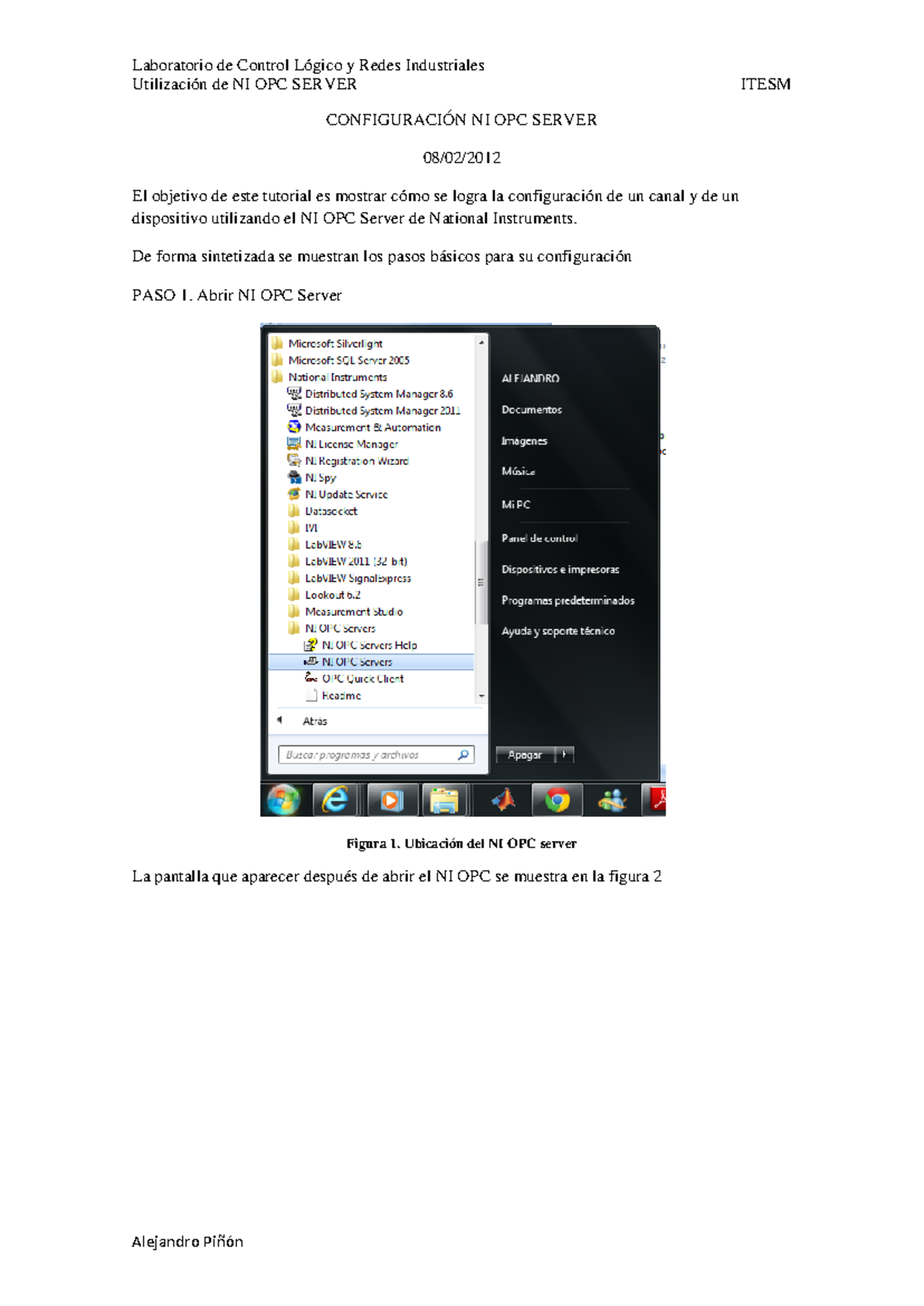 Guía de Configuración del NI OPC Server para ITESM: Tutorial Completo ...