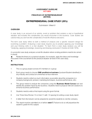 ENT530 CASE Study ( Group 8) 530Q - CASE STUDY: COMPANY ANALYSIS KOPI ...