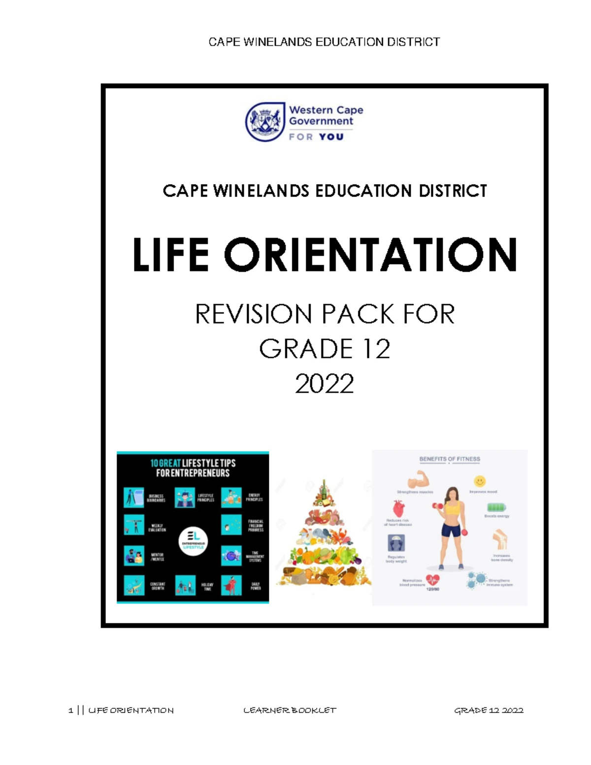 Grade 12 Life Orientation Notes: Mastering Self-Development & Well ...