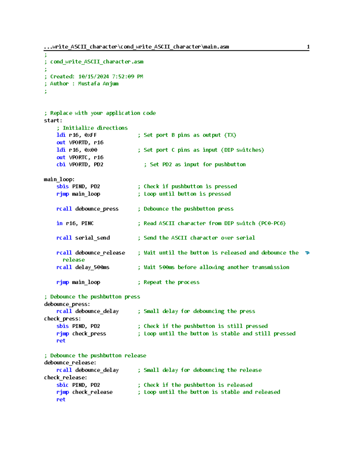 Cond write Ascii character - .._ASCII_character\cond_write_ASCII ...