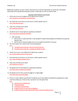 [Solved] After completing the readings and all the activities associated - Federal Government ...