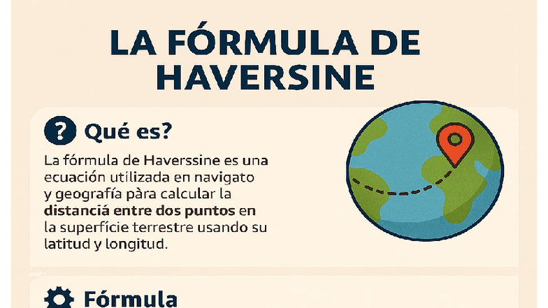 Escenario 3 - Cálculo 1: Fórmula de Haversine y Distancias - Studocu