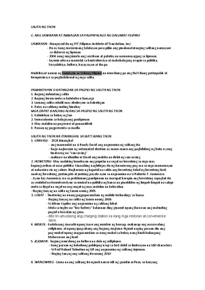 CHN1-LEC- Notes - NURS - COMMUNITY HEALTH NURSING 1 LEC MODULE 2 - CHN ...