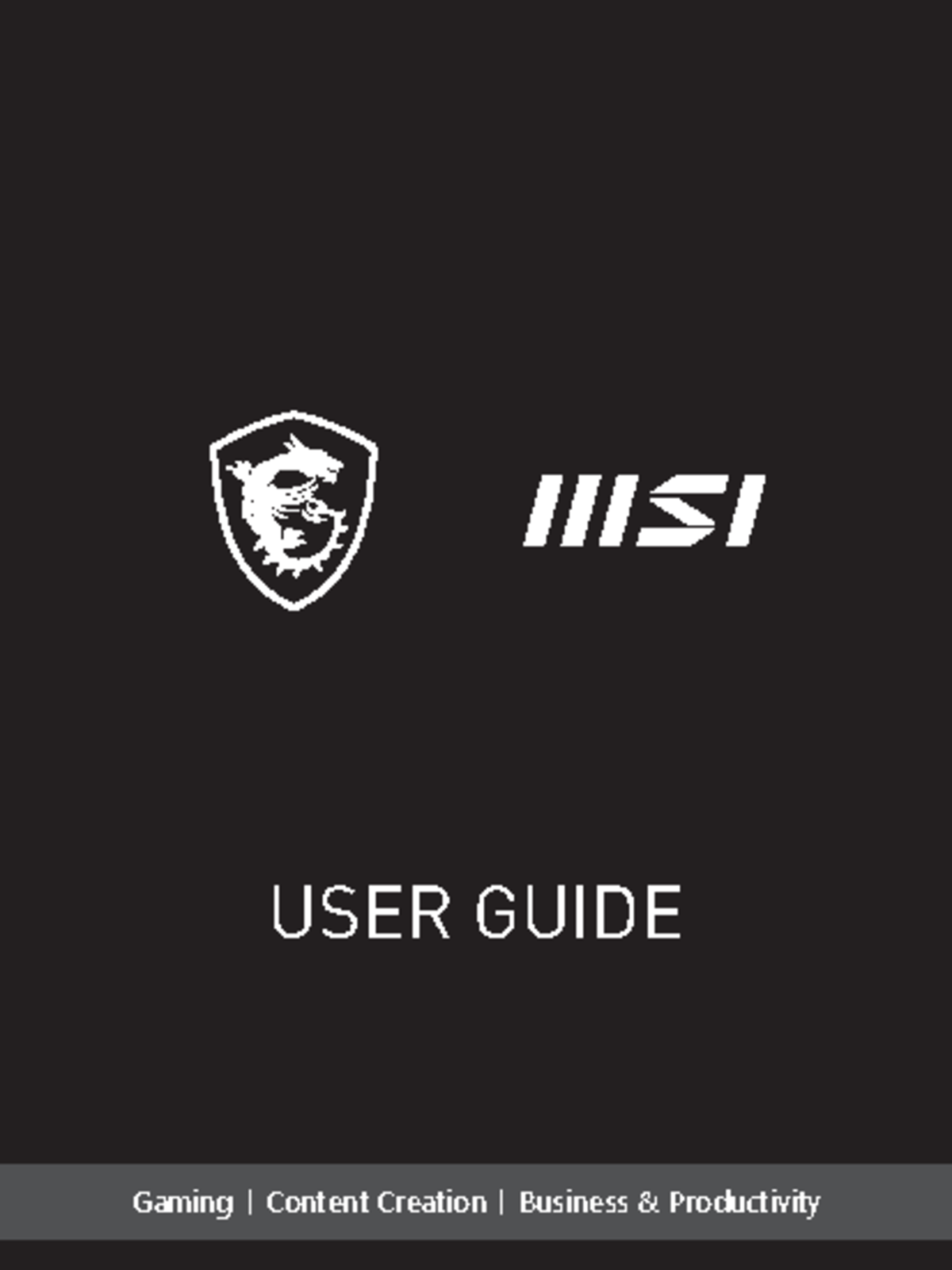 MS-16R6 v1 - msi thin gf63 - USER GUIDE Gaming｜Content Creation ...