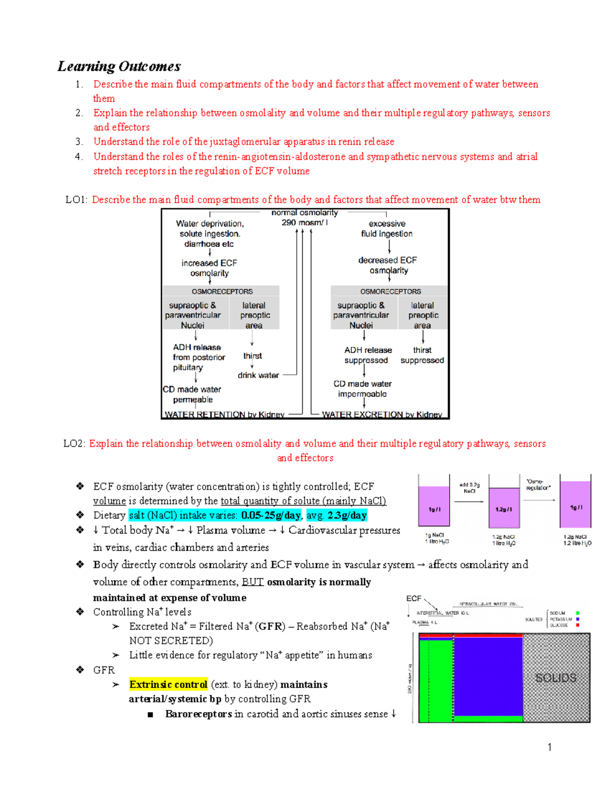 MBBS 1_PPP 20. Kidney Function 4 – Regulation of ECF & Blood Volume ...