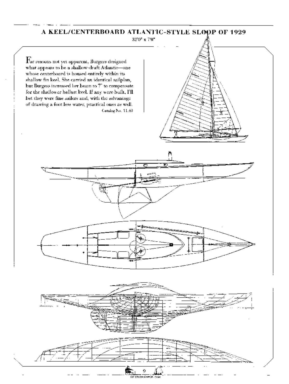 Boat Plans of Mystic Seaport - by Anne and Maynard Bray - Off Center ...